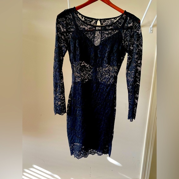 bebe | Dresses | Lace Bebe Dress | Poshmark